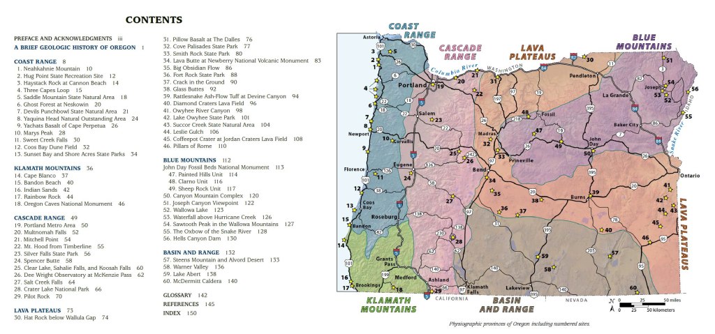 Oregon geologic history | geologictimepics